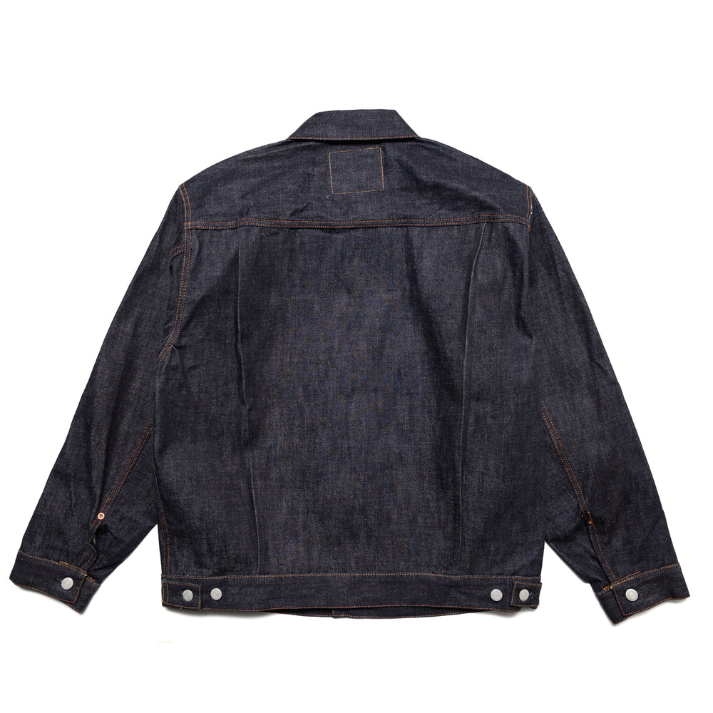 Fullcount 2102XX Type 2 Jacket Heavy 15.5oz Selvedge Denim | BlackBlue