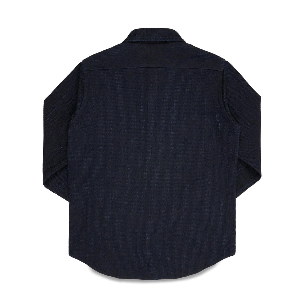 Iron Heart IHSH-437-IND 13.5oz Dobby Cloth CPO Shirt Indigo | BlackBlue