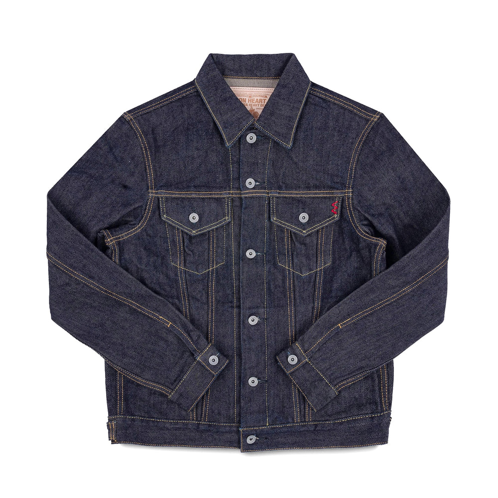 Iron Heart IH-526PJ 21oz Selvedge Denim Modified Type III Jacket Indigo ...