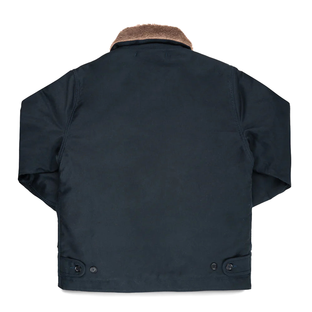 Iron Heart IHM-35-NAV Whipcord N1 Deck Jacket Navy | BlackBlue