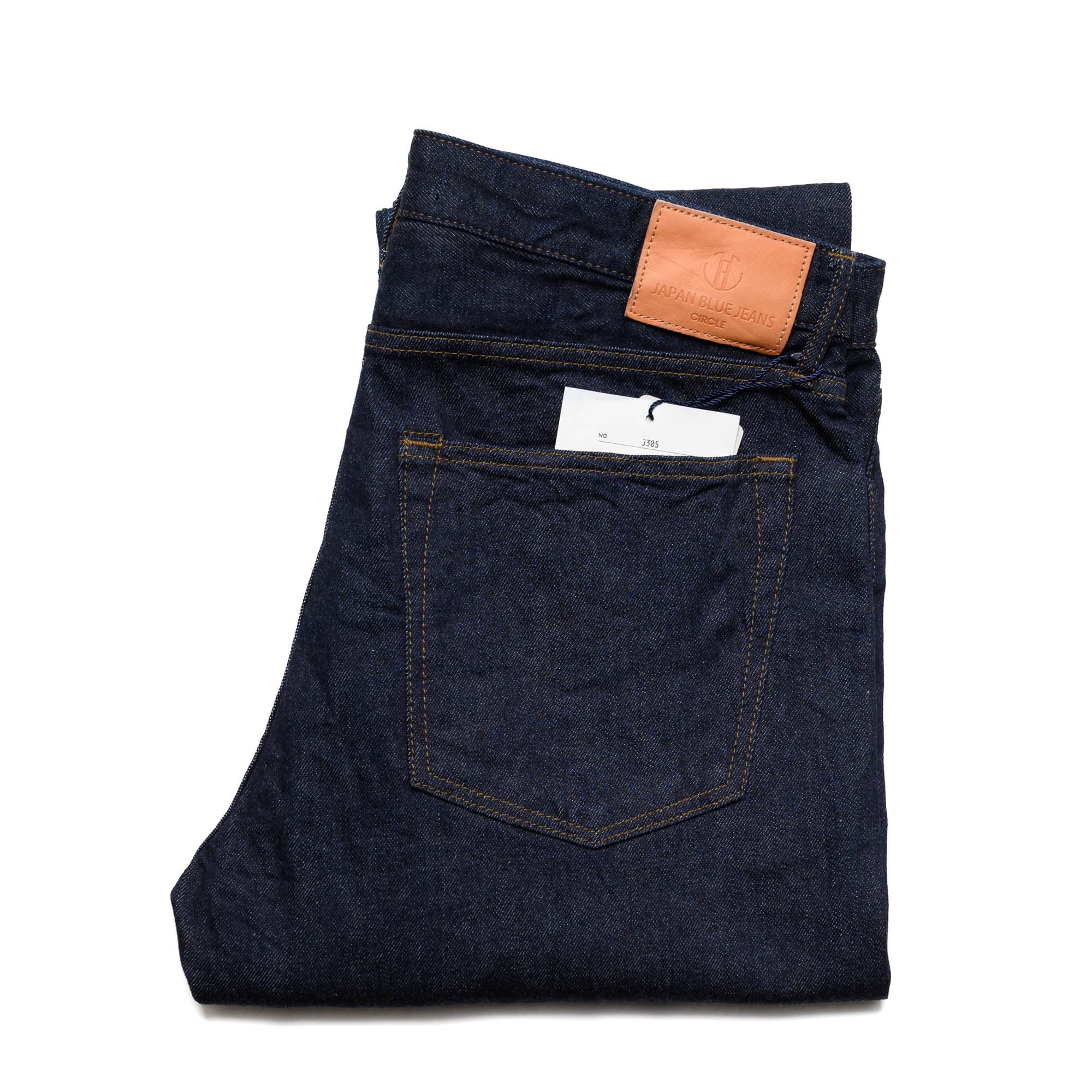 Japan Blue J305 12.5oz Stretch Straight Selvedge Jeans | BlackBlue