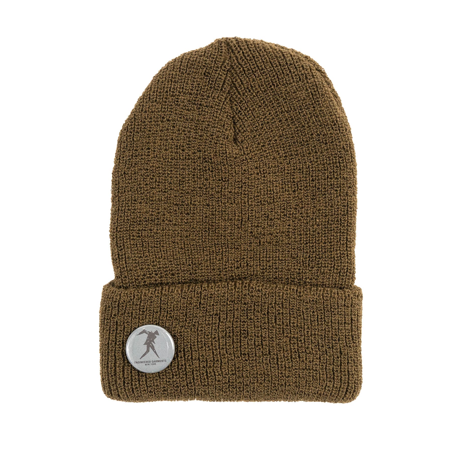 Engineered Garments Wool Watch Cap Olive | BlackBlue